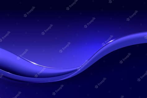 파란색 바탕 화면 배경 추상 파 디자인 벡터 무료 벡터