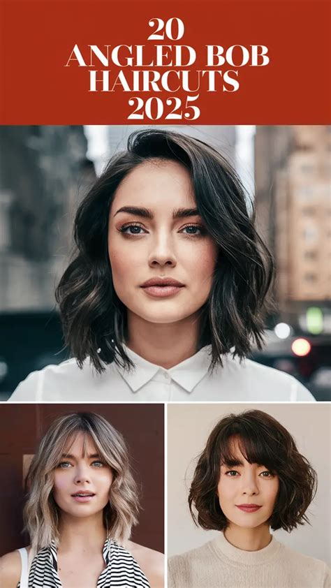 Top 20 Angled Bob Haircut Ideas For 2025 Layered Short Medium Length