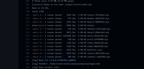 Nuxi Build On Github Action Lost Public S Files Issue Nuxt Nuxt GitHub