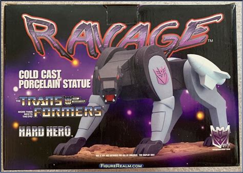 Ravage Transformers Statues Hard Hero Action Figure
