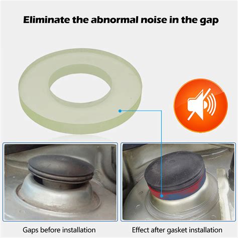 자동차 쇼바 범용 서스펜션 충격 흡수 고무 링 부싱 베어링 와셔 프론트 스트럿 탑 마운트 타워 갭 픽스 티몬
