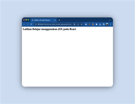 Tutorial Step By Step Belajar React Js Pemula Codepolitan