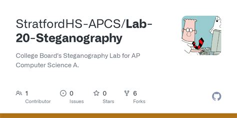 GitHub StratfordHS APCS Lab Steganography College Board S Steganography Lab For AP
