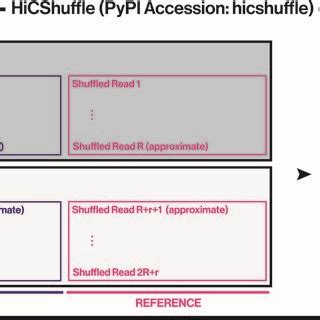 Schematic Of Data Shuffling Using HiCShuffle HiCShuffle Is A