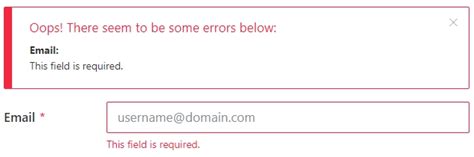 Fields And Controls Validation Plumsail Web Forms Documentation