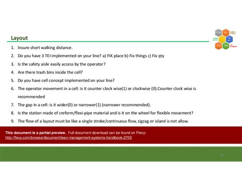 Lean Management Systems Handbook PPT Slide Deck