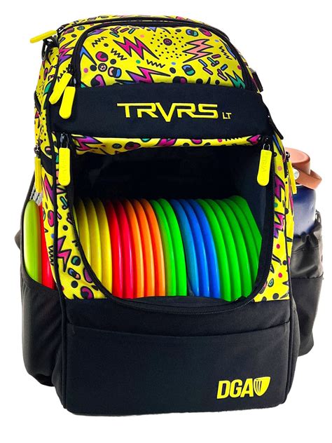 Dga Trvrs Lt Backpack Disc Golf Bag Fade Gear