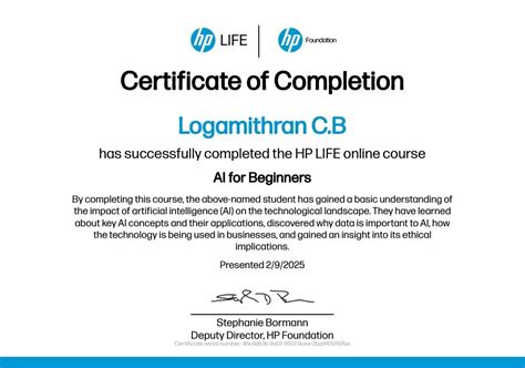 logamithran balasubramanian on linkedin artificialintelligence hp