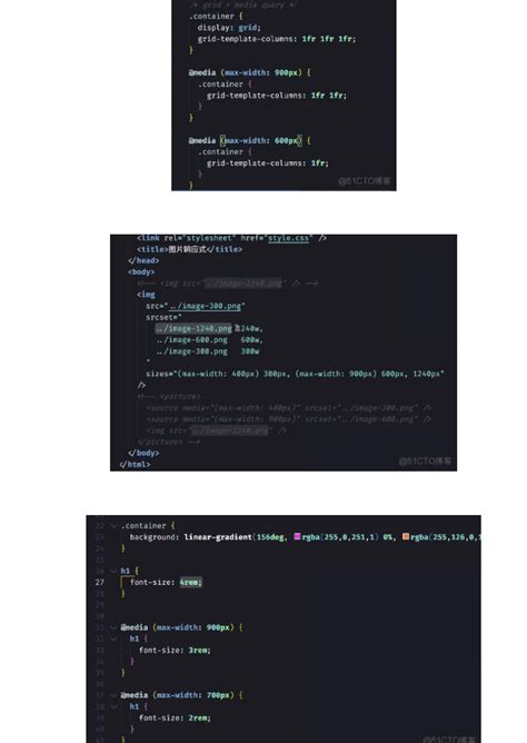 前端知识案例 响应式设计 阿里云开发者社区