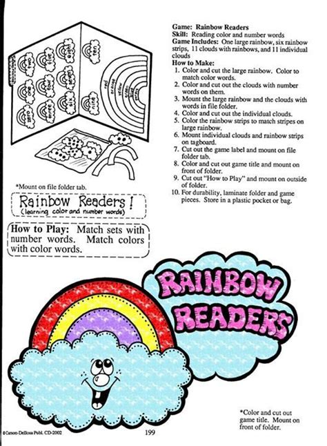 colors and numbers file folder game 5 5 file folder games folder games