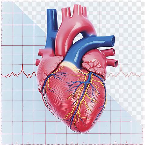 Medical Concept With Electrocardiogram Ecg Graphic Representation Premium Ai Generated Psd