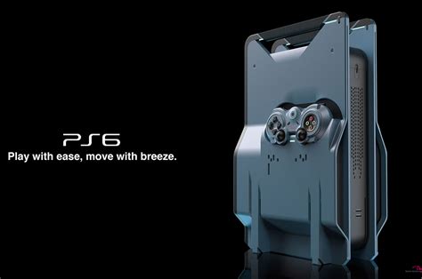 Playstation 6 Concept With Industrial Looks And A Retro Modern