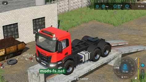 Мод на тягач Iveco X Way Semi для Фермер Симулятор mods fs net