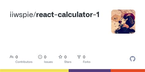 GitHub Iiwspie React Calculator