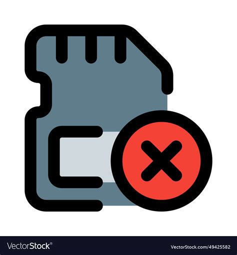 Eject Sd Card From Device For Safe Removal Vector Image