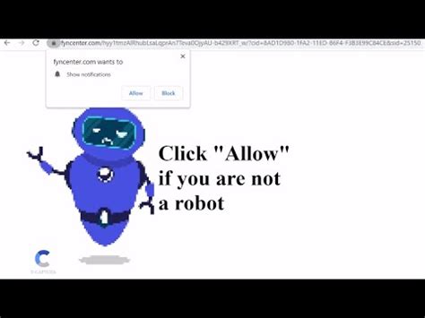 “Click allow if you are not a robot” fake notifications [Removal Guide ...