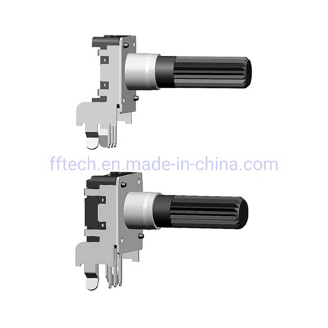 Hot Selling Ec Mm Encoder Right Angle Insulated Plastic Shaft Switching Encoder Rotary