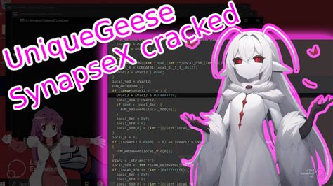 Analyzing Uniquegeese Synapsex Cracked Virus Youtube