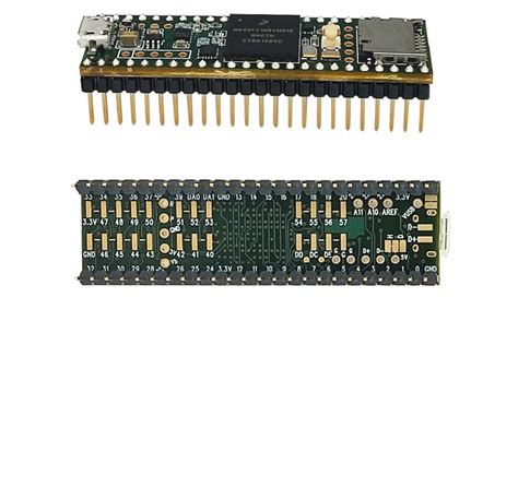 Teensy 36 With Headers Kinetis Mcu 32 Bit Arm Cortex M4 Embedded