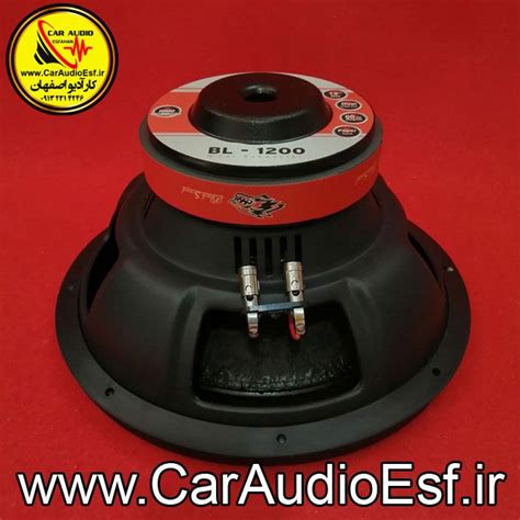 ساب ووفر 12 اینچ بلک ساند مدل Bl 1200 کارآدیواصفهان