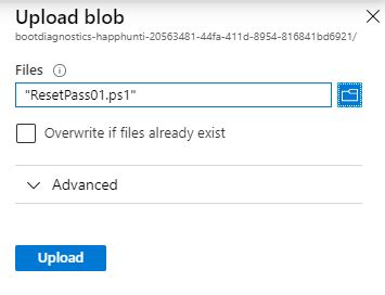 Reset Azure VM Admin Password With Domain Controller Installed Welcome To Mohammed Hamada S Site