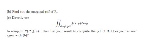 Solved Problem 1 Suppose X Y Has The Joint P D F F Z