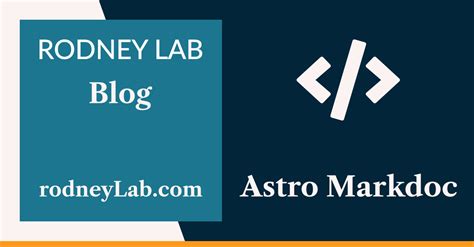 Astro Markdoc Readable Declarative Mdx Alternative 📚 Rodney Lab