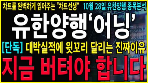 유한양행 주가 전망 긴급속보 결국 이 것 때문에 급등 후 하락 어닝서프라이즈에 윗꼬리 매물소화 후 개인물량 쓸어갈려는 전략입니다 오스코텍유한양행