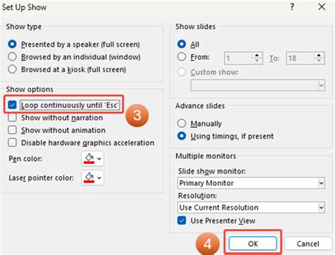 How To Loop A Powerpoint Presentation And Videos