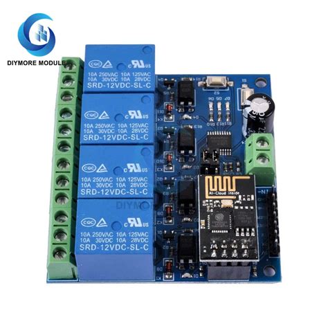wifi módulo de relé canais esp8266 esp01 placa interruptor do relé sem