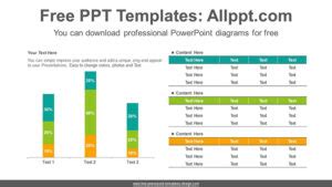 Stacked Vertical Bar Chart PowerPoint Diagram Template Slidesgo Templates