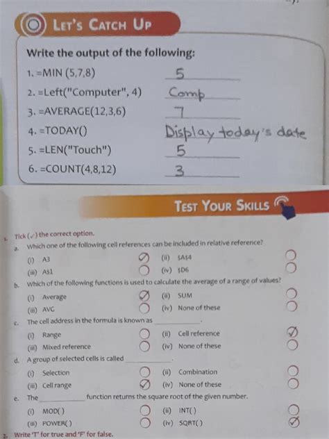 Chapter 3 Formulas And Functions In Excel 2016 Pdf Microsoft Excel Spreadsheet