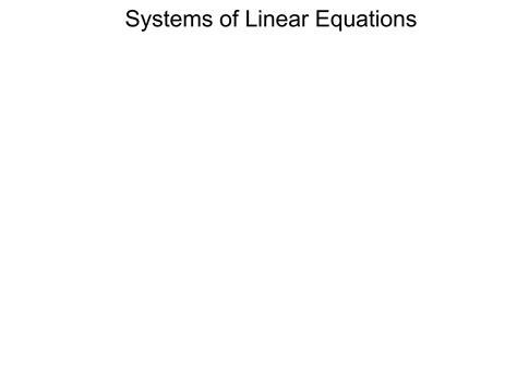6 1 System Of Linear Equations And Matrices Pptx Physics Science