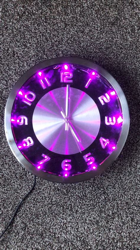 Tricked Out An Old Clock With Ws2812b Leds Esp8266 Supports Wireless