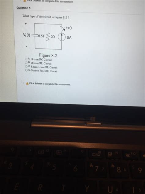 Solved What Type Of The Circuit Is Figure 8 2 A Driven RC Chegg Com