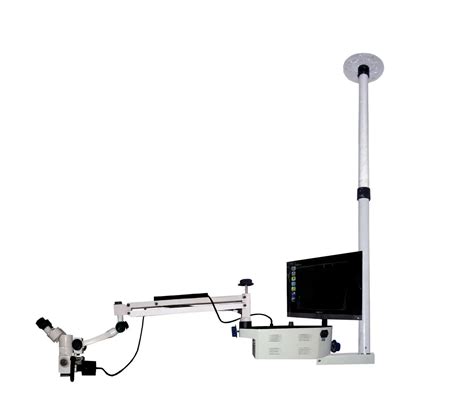 Roof Stand Dental Operating Surgical Microscope Led With Beam Splitter Ccd Camera And Tv Buy