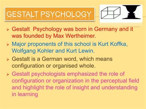 Schools Of Psychology Structuralism Functionalism Behaviorism Gestalt Psychology And