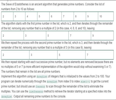 solved the sieve of erastothenes is an ancient algorithm