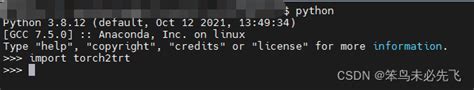 ubuntu下tensorrt的安装和torch2trt的配置及使用 from torch2trt csdn博客