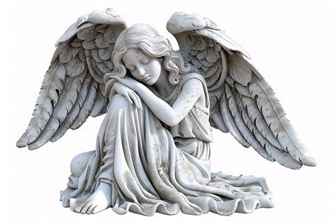 3d Isolated Angel Sculpture Graphic By Forhadx5 · Creative Fabrica