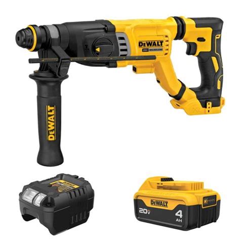 Martelo Perfurador Dewalt Dch263b 20v Max 4ah Carregador 3j De