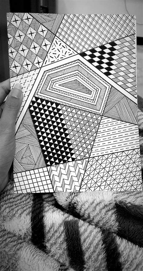 Geometric Doodle Abstract Artwork Geometric Doodles