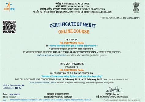 Isro Geospatialai Machinelearning Pythonforgis Spatialdata Deepanshu Rana