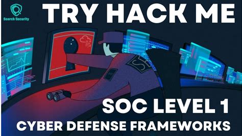 Cyber Defense Frameworks Try Hack Me Soc Level 1 Walkthrough