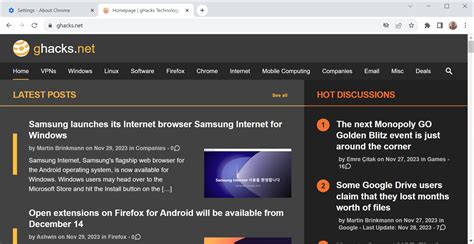 Time To Update Chrome Another Vulnerability Is Exploited In The Wild GHacks Tech News