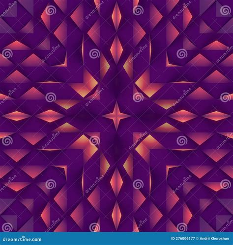 colorful symmetric geometric background digital illustration of a