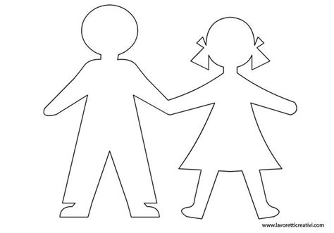 фигуры людей шаблоны для аппликаций