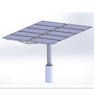 Dual Axis Solar Tracker System Efficient Solar Power