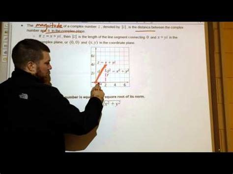Graphing And Magnitude Of A Complex Number Expii