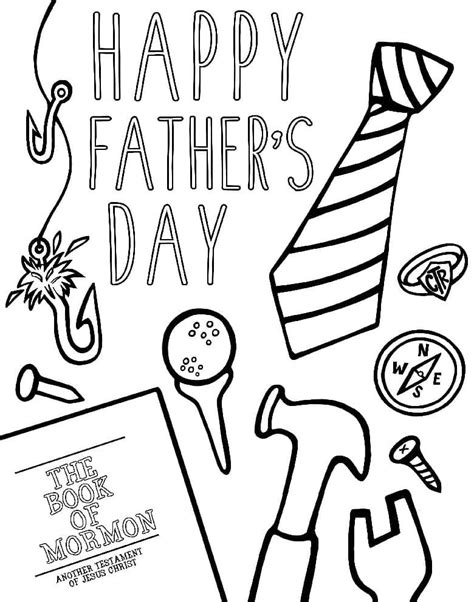 Fars Dag Tegninger Til Farvelægning Farvelegningcom